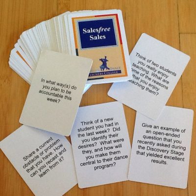 SalesFree Sales Cards – Ballroom Dance Teachers College